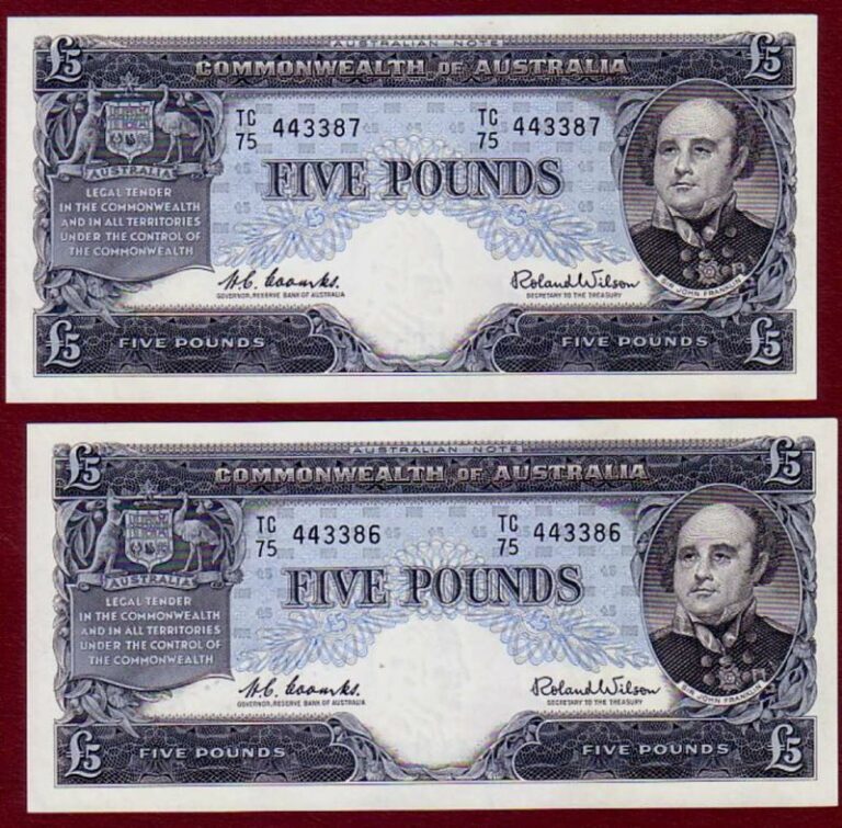 Pre-Decimal Banknotes | Padstow Coin Centre - Bank Notes, Stamps and Coins
